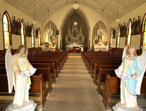 St. Vitus Church in Touhy, NE is a lovely Czech-heritage church.