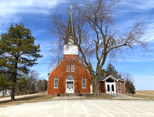 St. Vitus Church in Touhy, NE is a lovely Czech-heritage church.